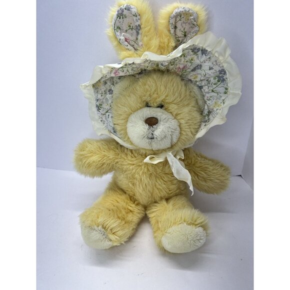 Unique Vintage | Toys | Vintage 988 Summit Collection Yellow Bear Bunny ...